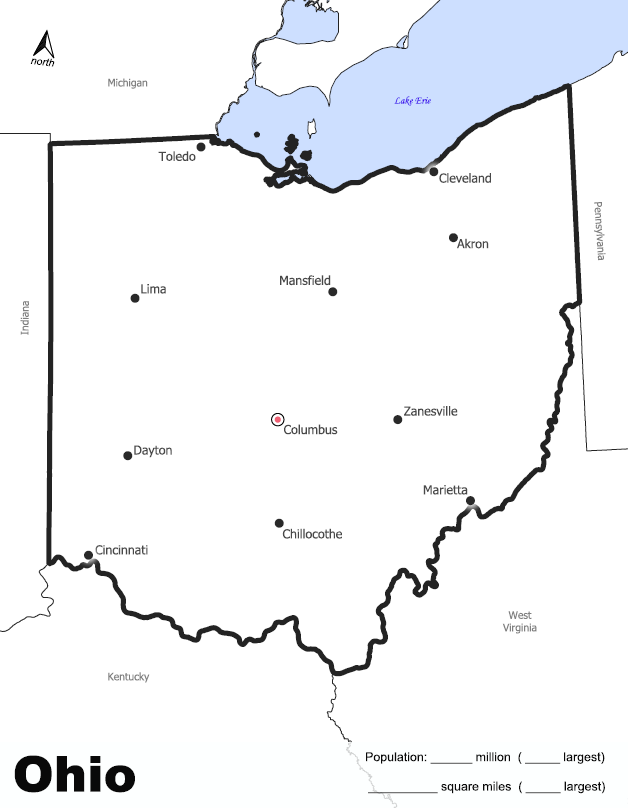 Ohio - StateMaps.net
