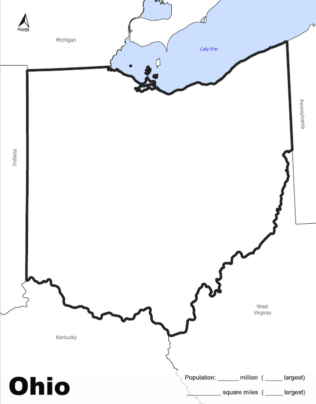 Ohio - StateMaps.net